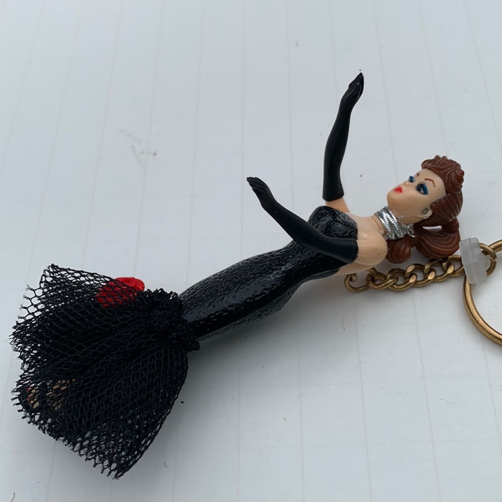 Barbie Vintage Keychain From Estate Sale 701-0 Brown … - Gem